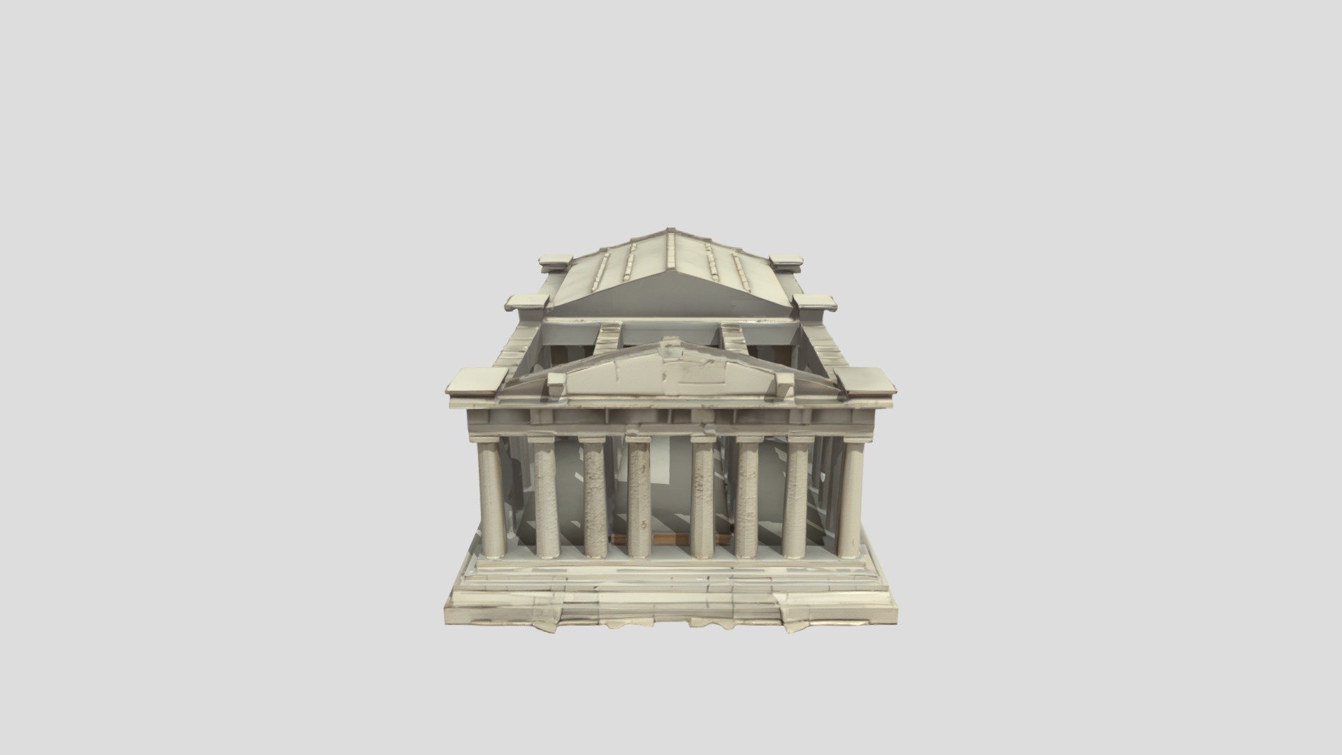 The Wonder of Ancient Greek Architecture - Download Free 3D model by ...