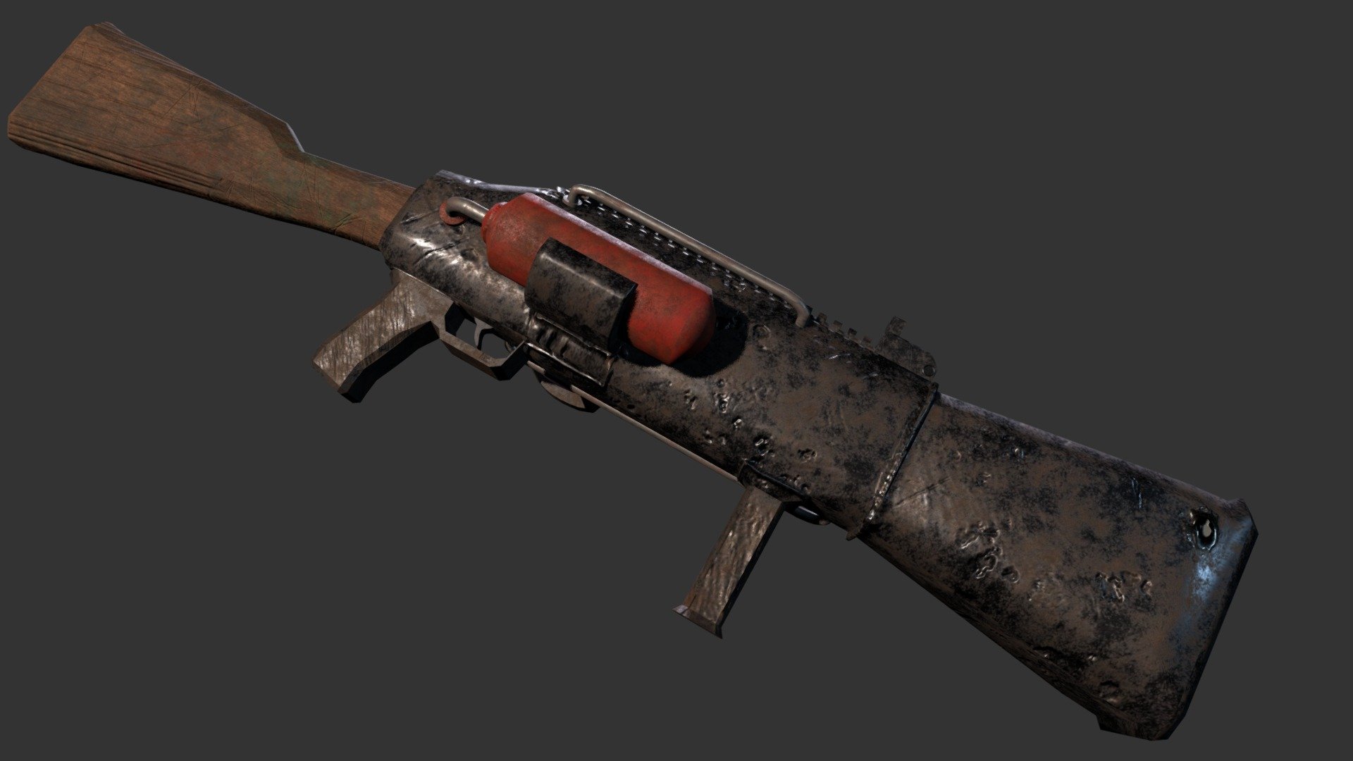 Spam cannon - 3D model by tackettn1 [f5262e6] - Sketchfab