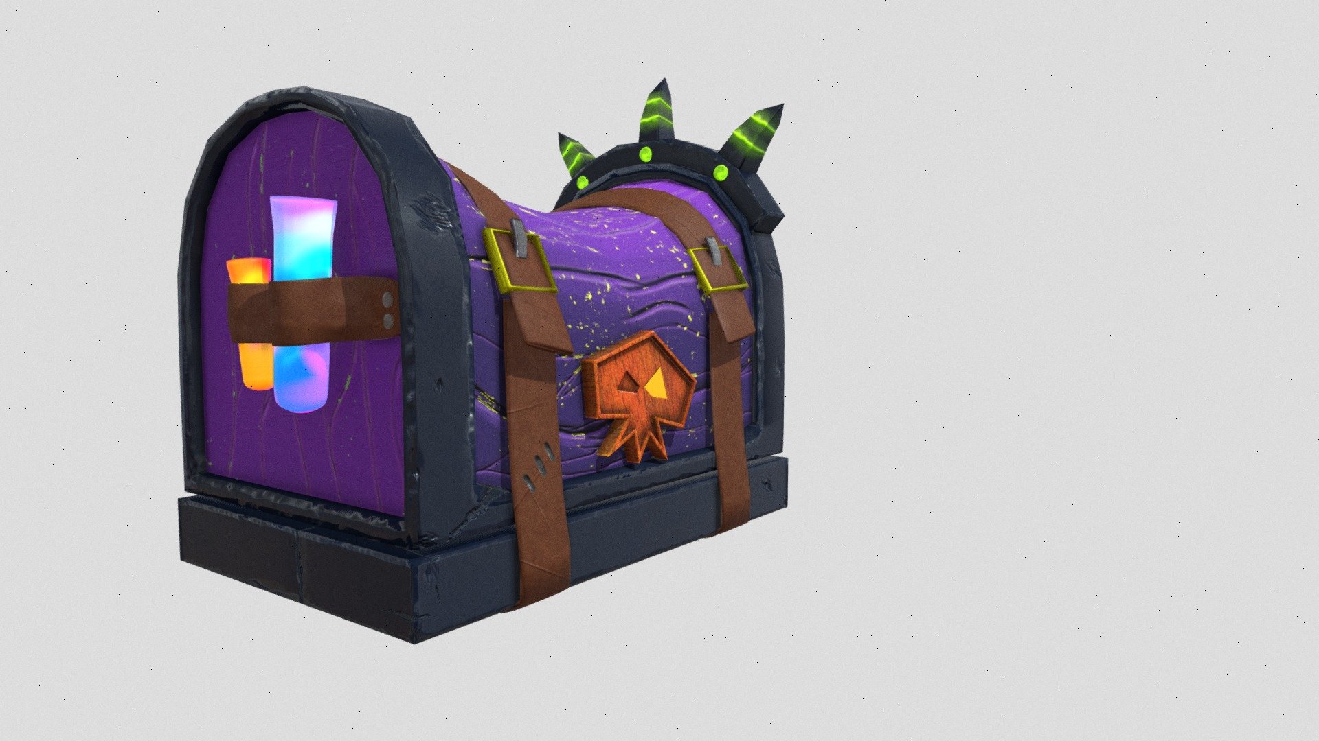 Magic chest - 3D model by maksqa [f5266db] - Sketchfab