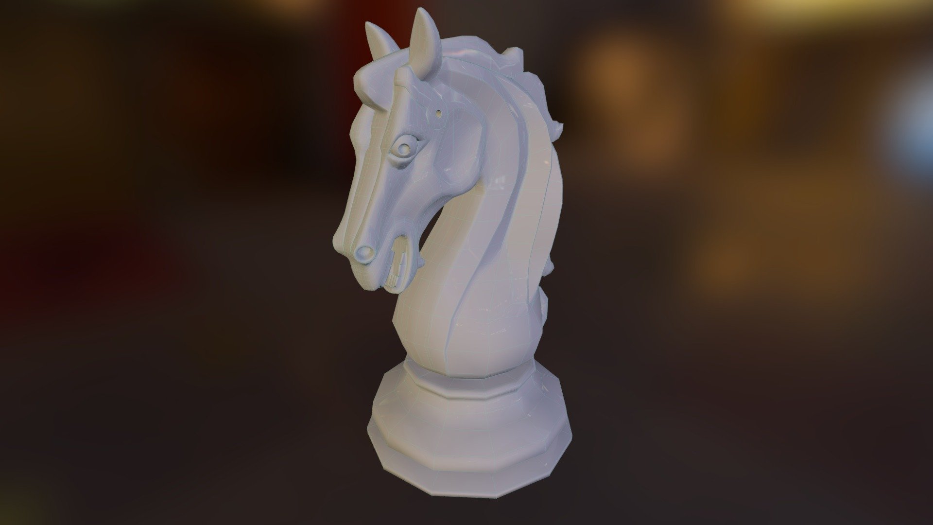 Chess Horse - 3D model by lorderay [f526850] - Sketchfab