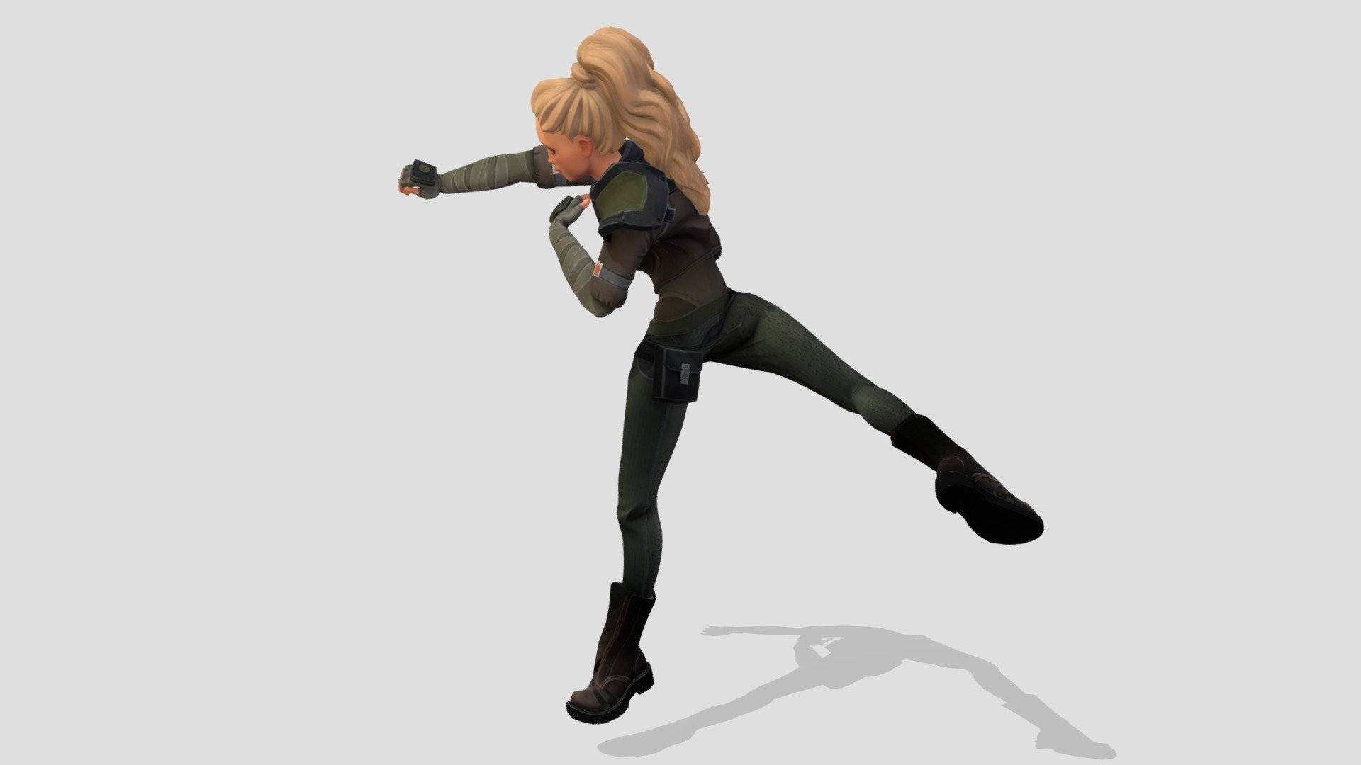 Combat - Jumping Punch - 3D model by moveai [f5284b2] - Sketchfab