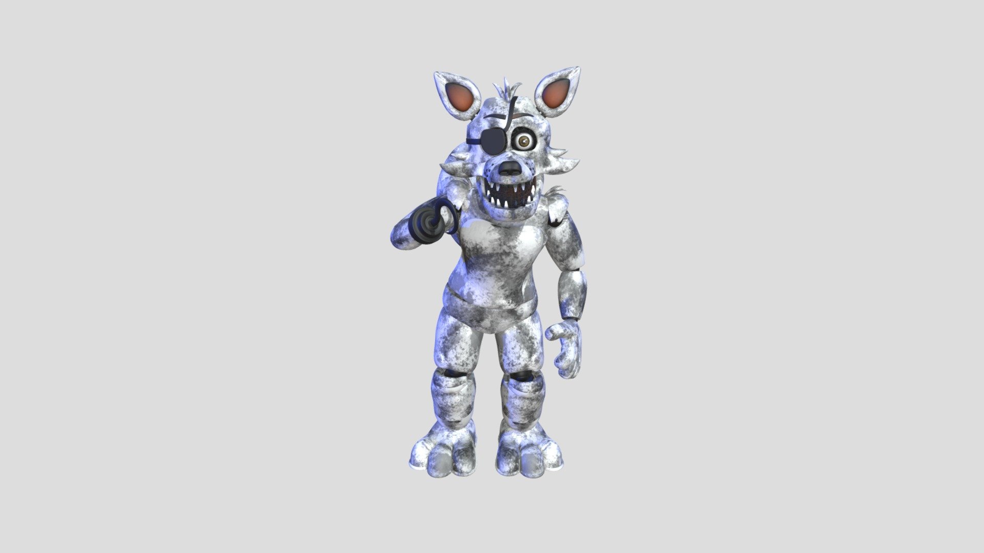 Classic Fixed Foxy - Download Free 3D model by AngelGamer1411 [f528ba4 ...
