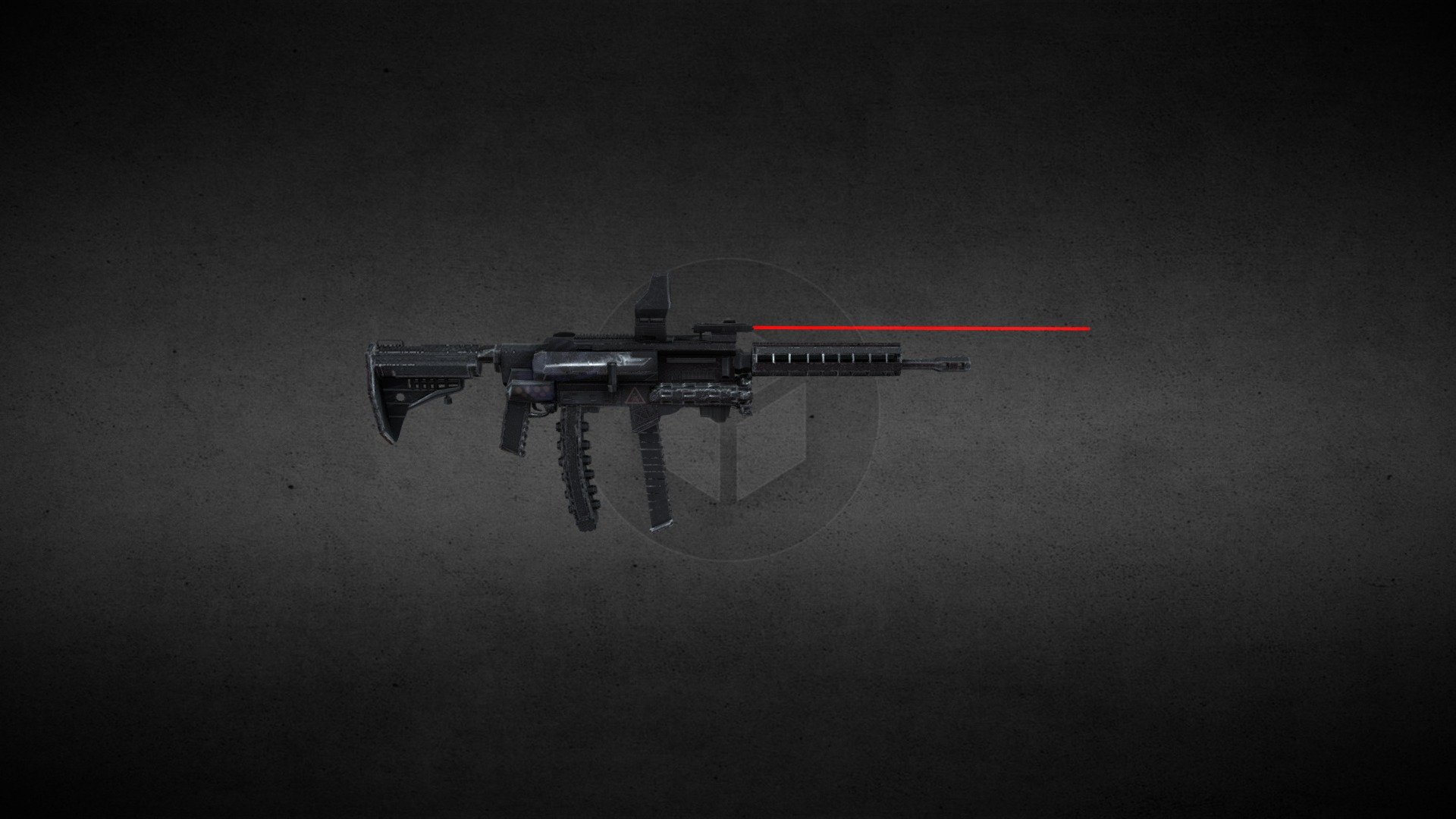 XL Gun - Download Free 3D model by Sachin.Jamwal [f529182] - Sketchfab
