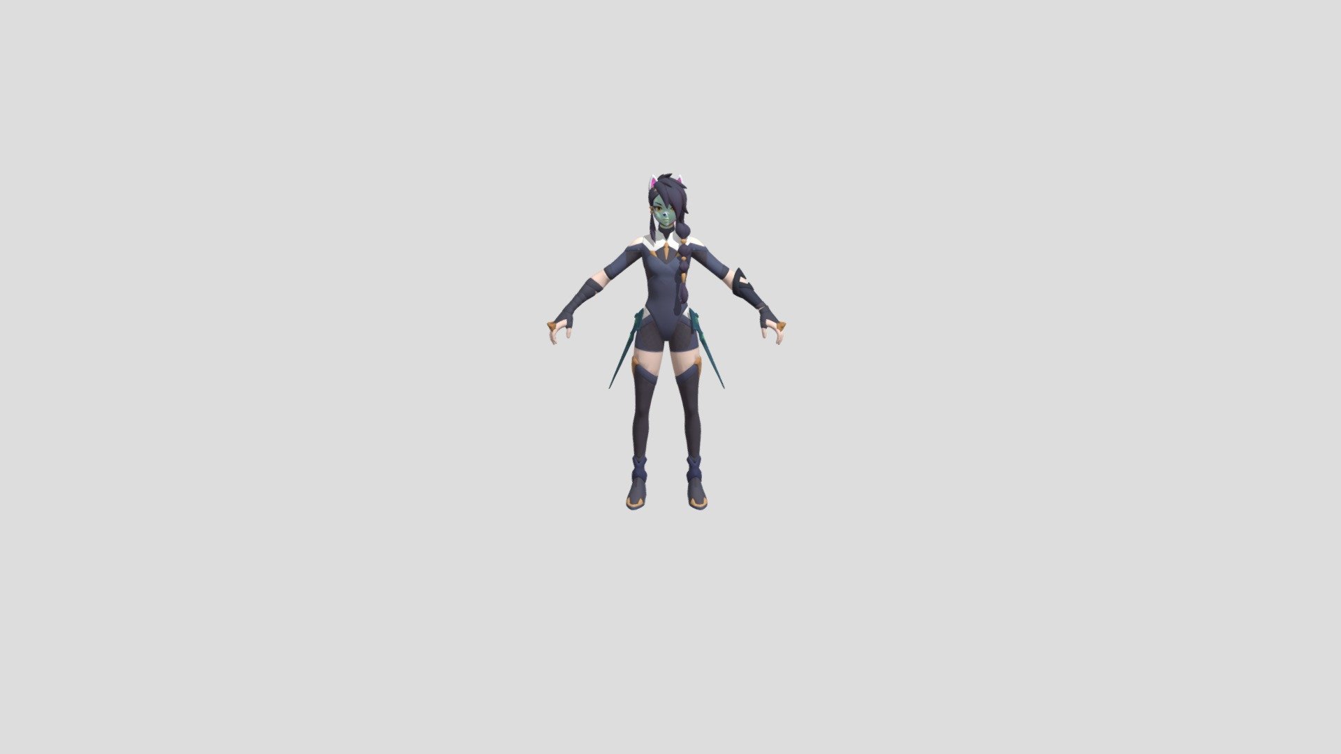 Erisa Fortnite - Download Free 3D model by Otaku0_0 (@angi13) [f529e20 ...