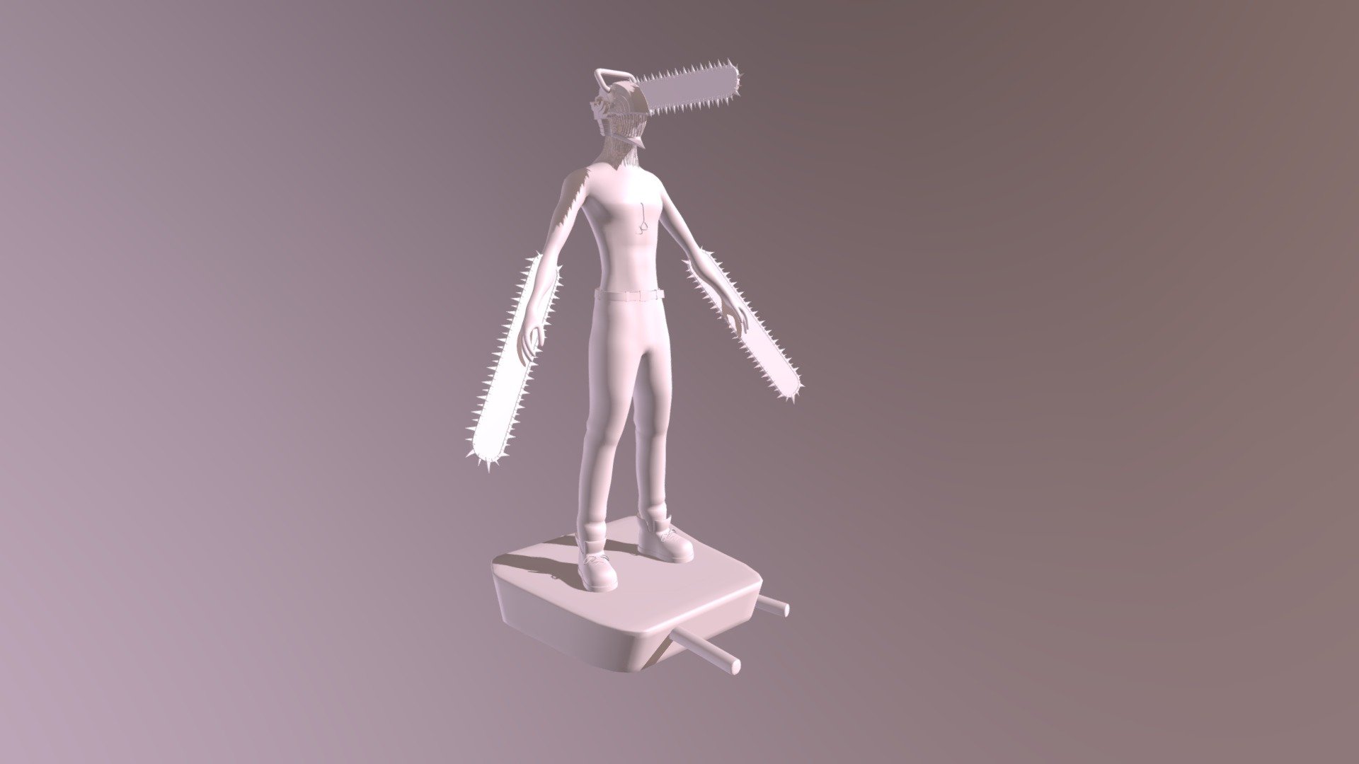 Chainsaw Man - 3D model by ArielDs10 [f52c84b] - Sketchfab