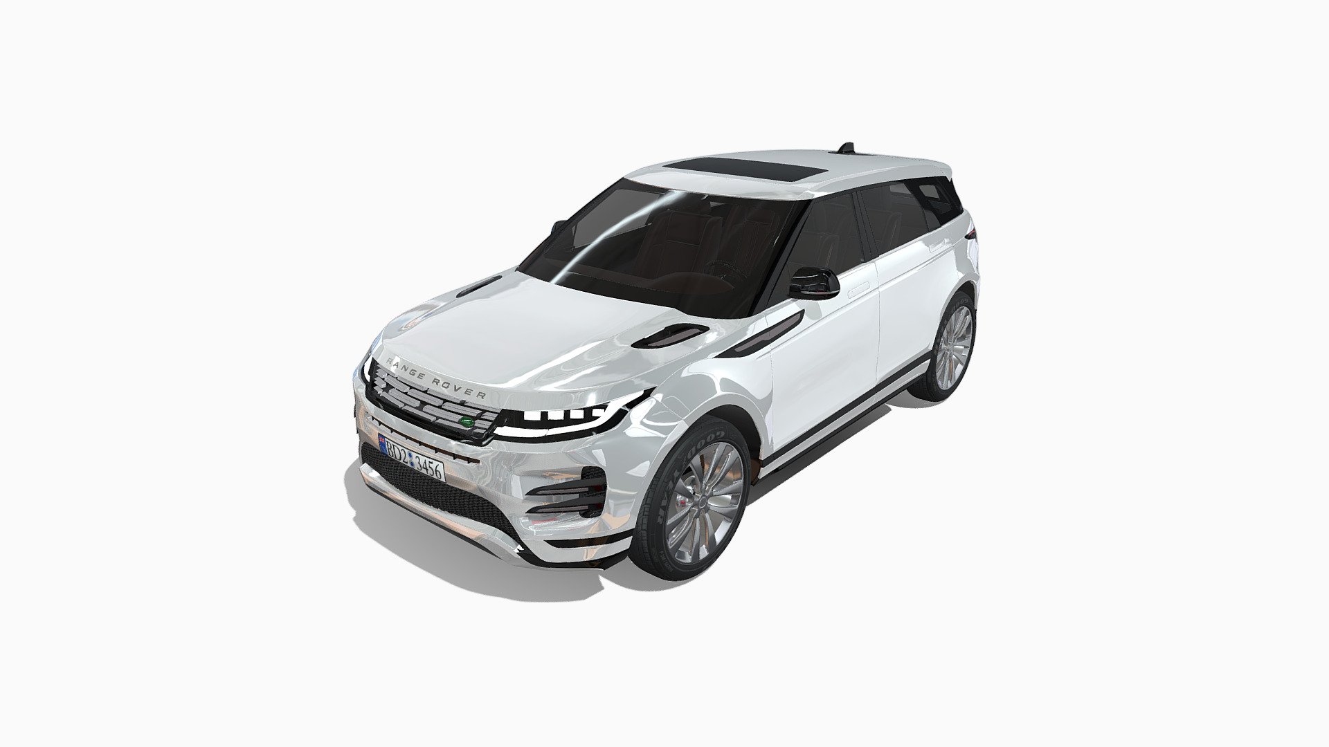 Land Rover Range Rover Evoque Autobiography - 3D model by AZinkey ...