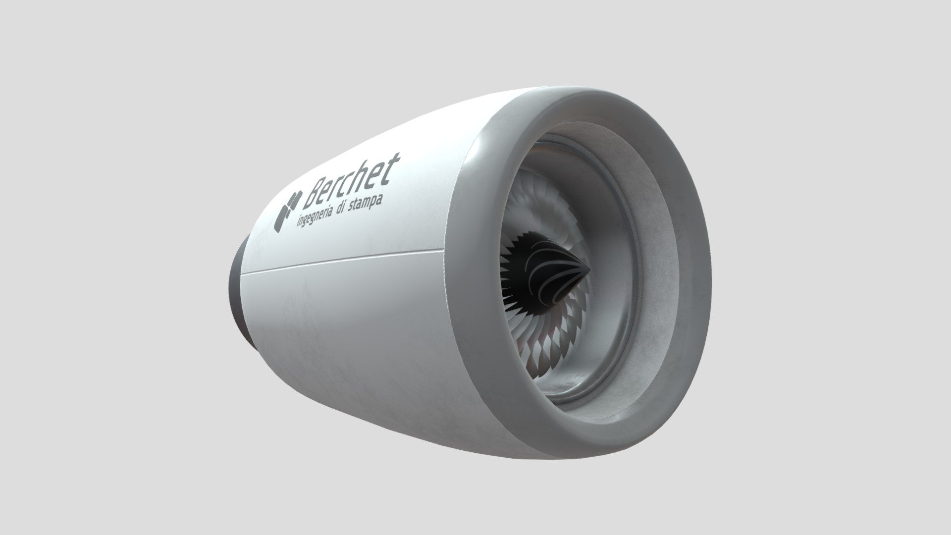 Jet Engine - 3D model by Berchet Officina 3D (@berchetofficina3D ...