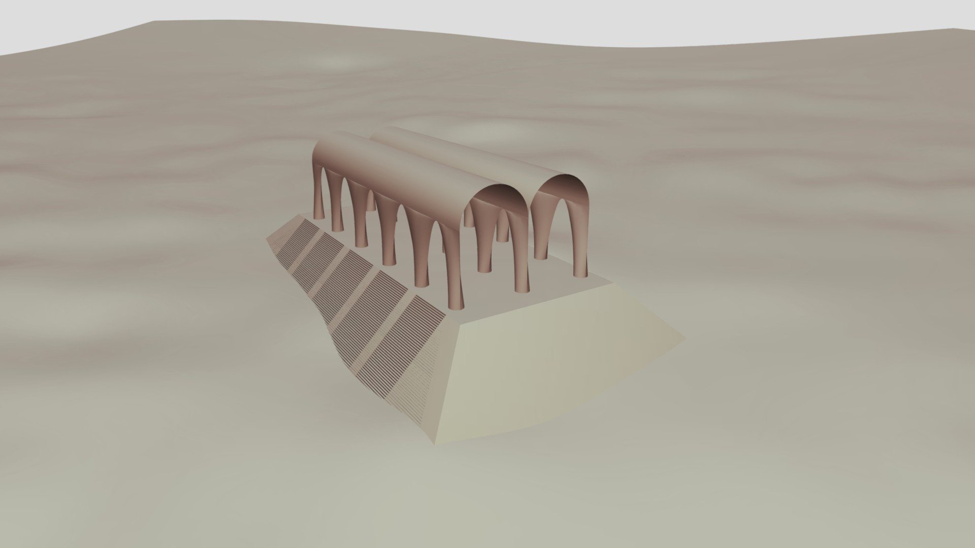 dvojitý oblouk - 3D model by honzastros [f52f608] - Sketchfab