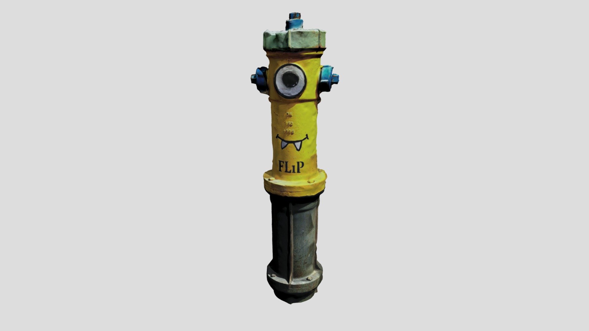 Yellow Fire Hydrant Minion - Download Free 3D model by Weitblick.ai ...