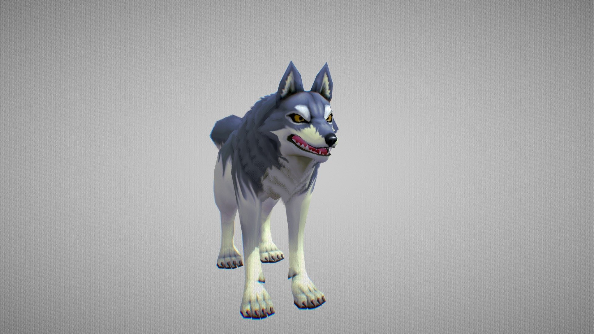 Wolf - Download Free 3D model by AX-7YK [f531739] - Sketchfab