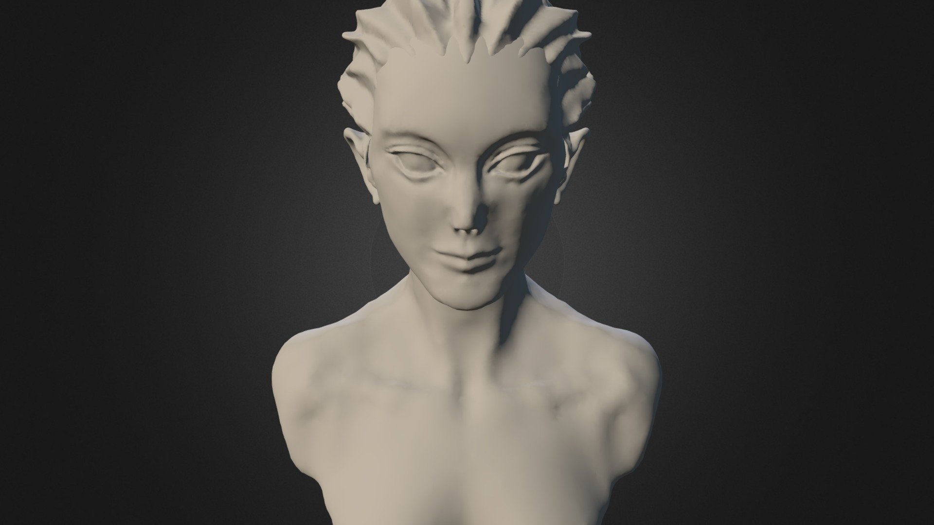 Angel Head - 3D model by kan-ma [f5333b6] - Sketchfab