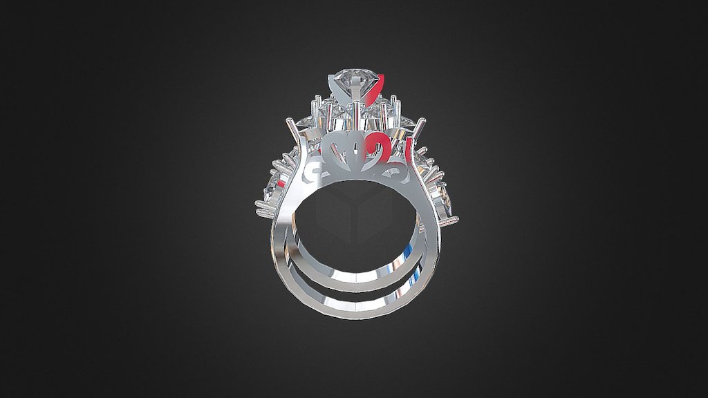 Ring Diamond 01 - 3D model by khattab.go [f533ced] - Sketchfab