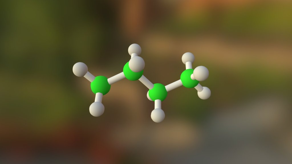 Butane1 - 3D model by chf42 [f536446] - Sketchfab