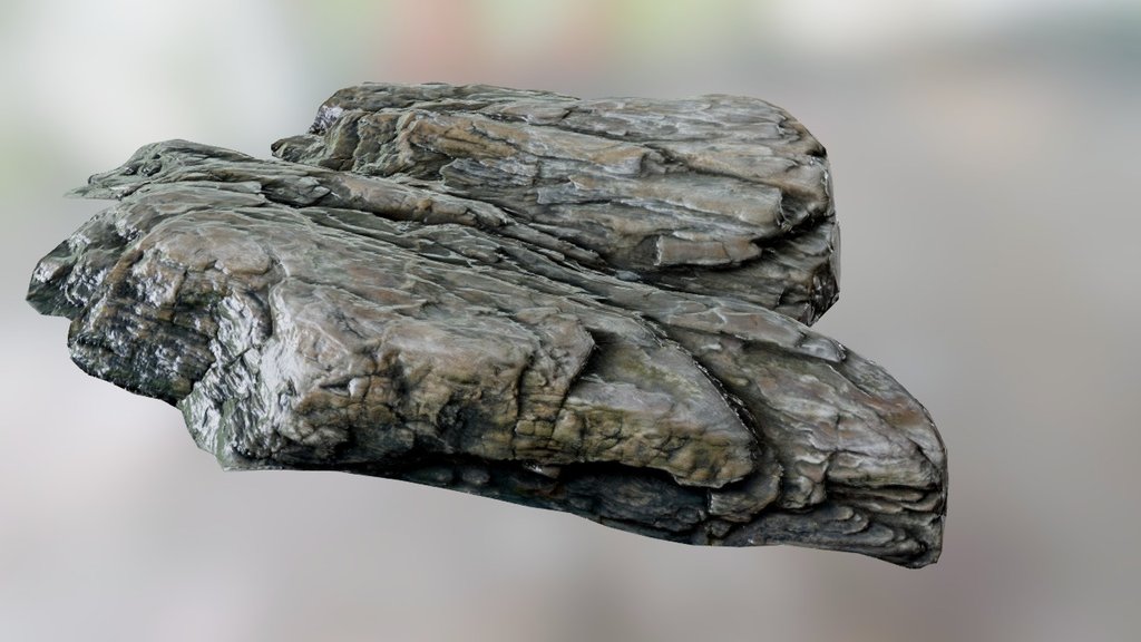 Ocean Rock (Agisoft Photoscan) - Download Free 3D model by ...