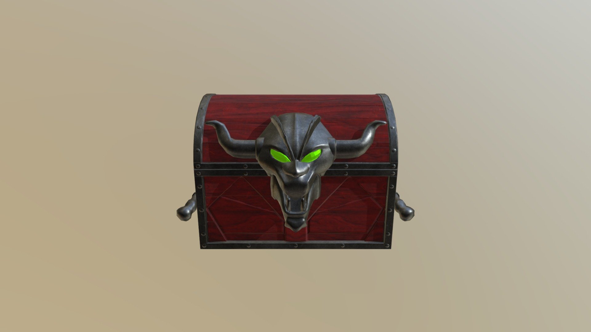 The Demon Chest - Download Free 3D model by Dumokan Art (@dumokanart ...