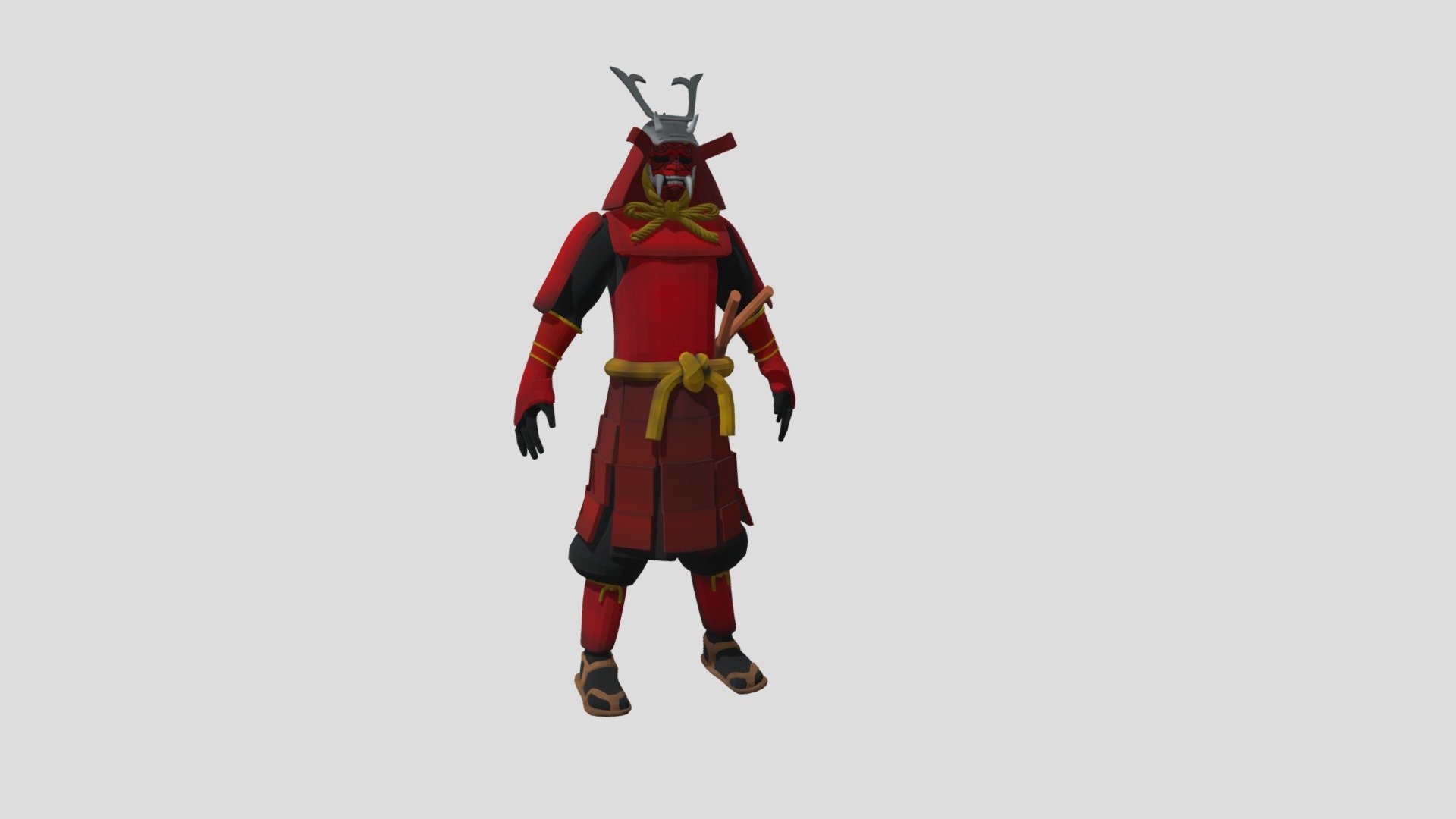 Vrchat Samurai - 3D model by Kilamanjarus [f538436] - Sketchfab