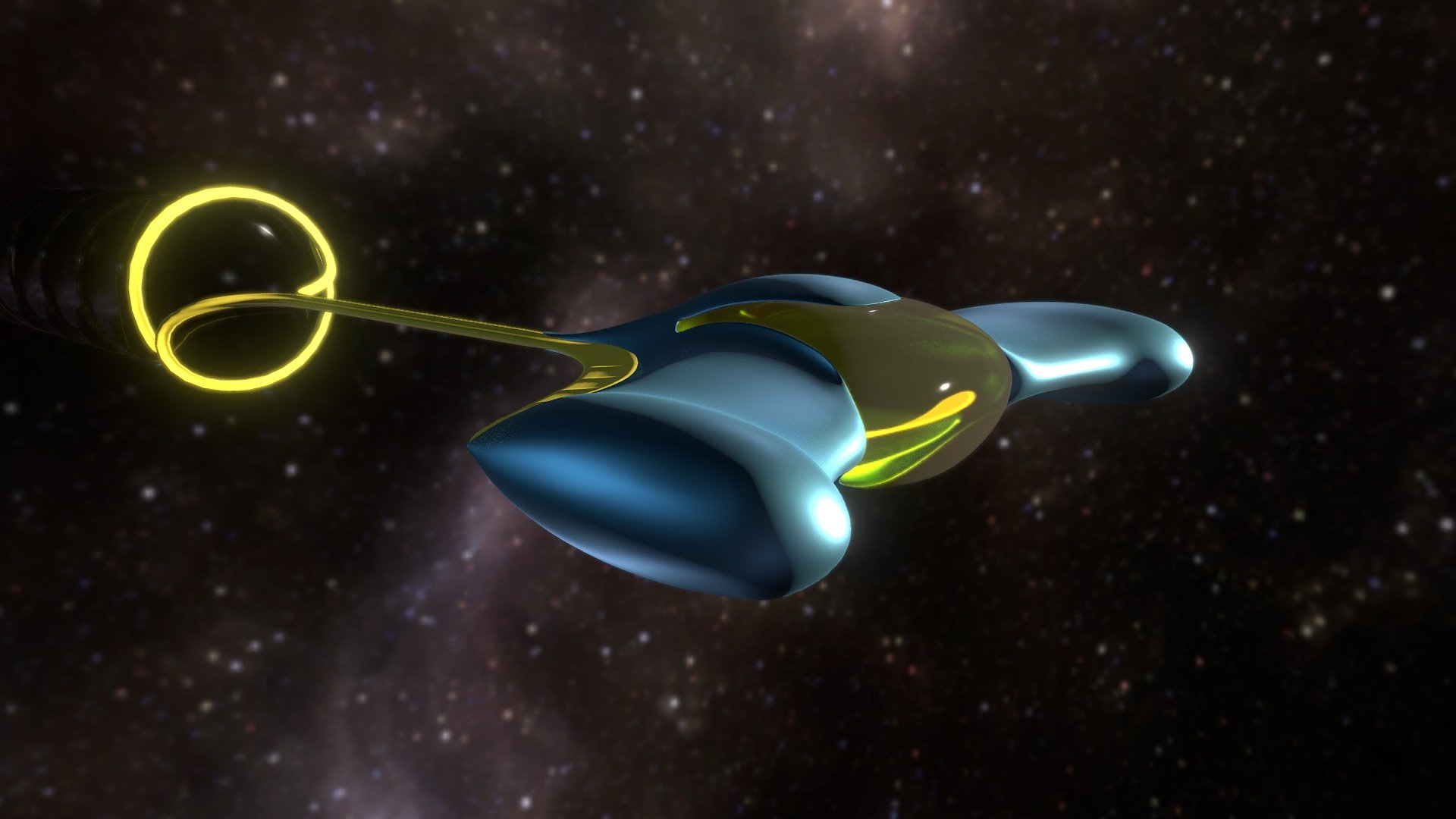 SpaceRAY - 3D model by astrid-art [f539bad] - Sketchfab