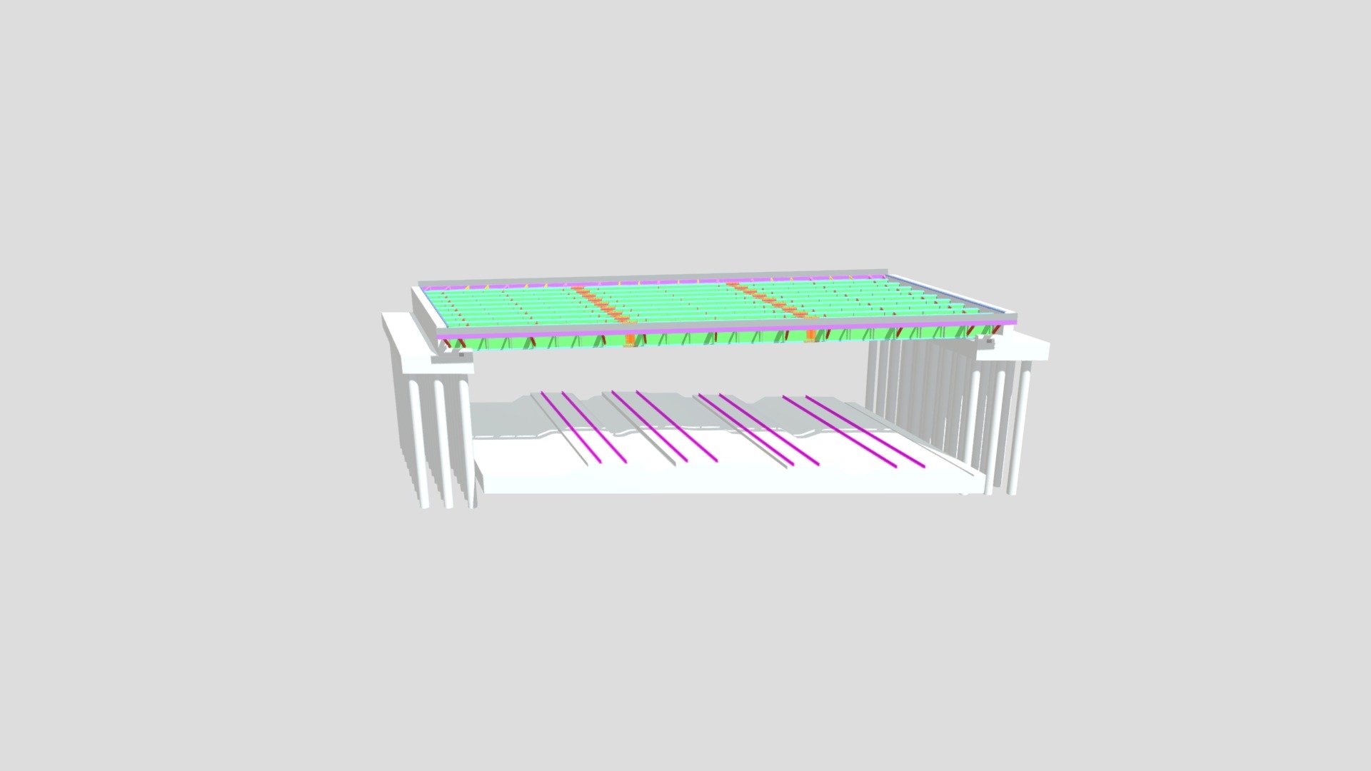 Yaya ve Araç Köprüsü - 3D model by AES YAPI TASARIM (@aesyapi) [f539d4e ...