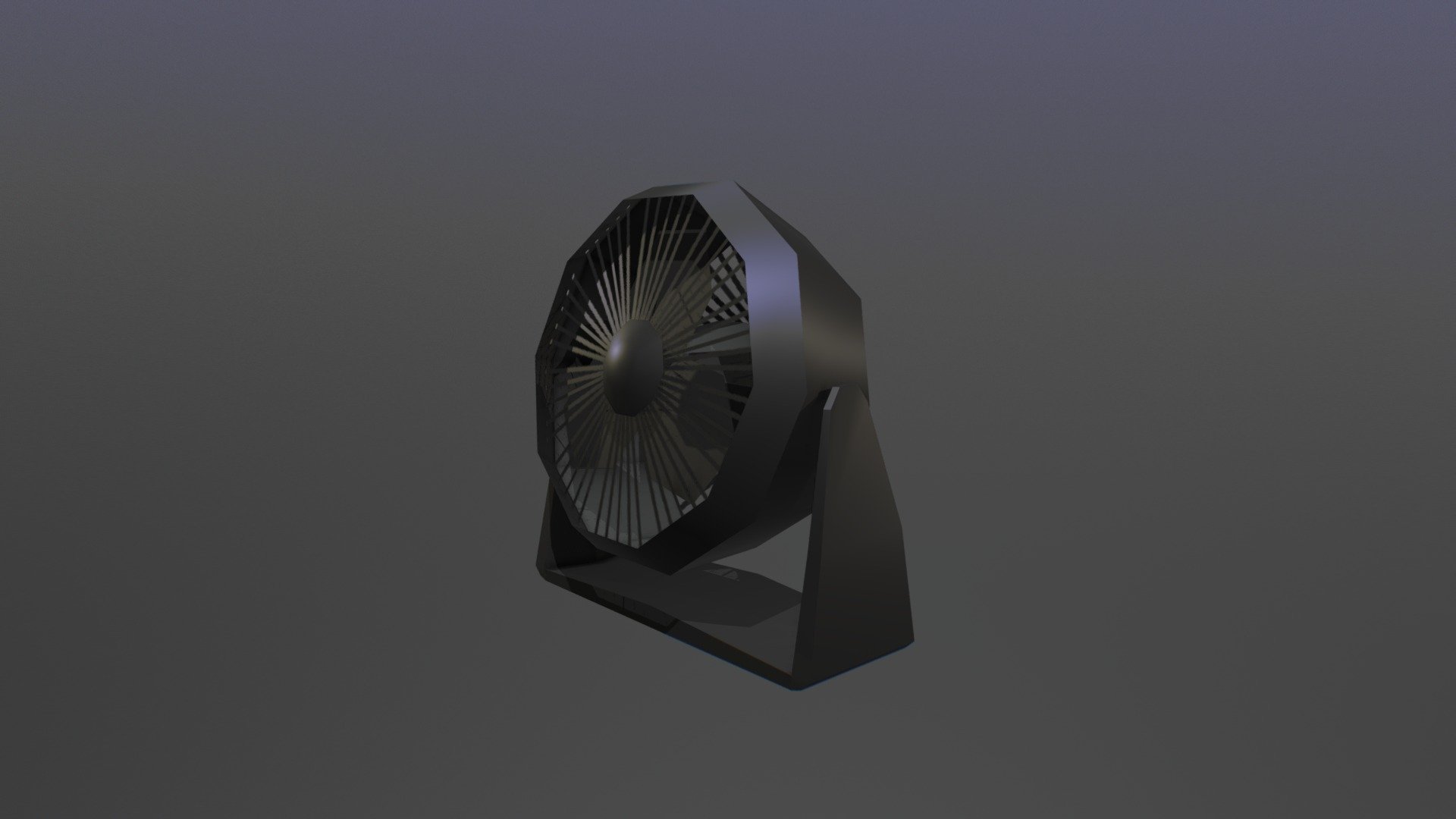 Desk Fan - Household Props Challenge - Day 9 - Download Free 3D model ...