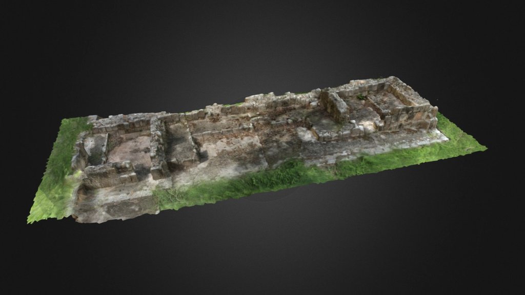Uxmal C-shaped str. 3 - 3D model by yucatan [f53a364] - Sketchfab