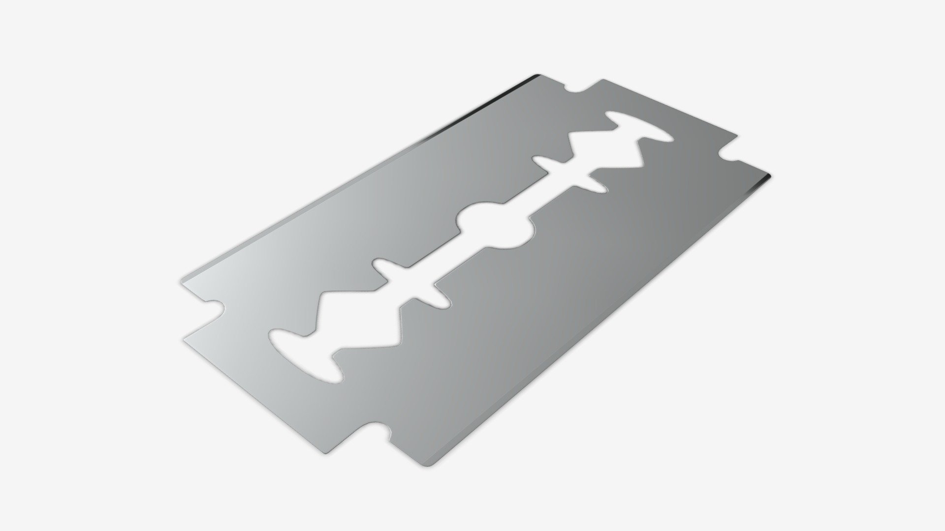 Razor blade - Buy Royalty Free 3D model by HQ3DMOD (@AivisAstics ...