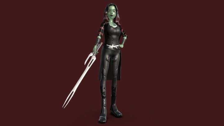 Gamora 3D models - Sketchfab