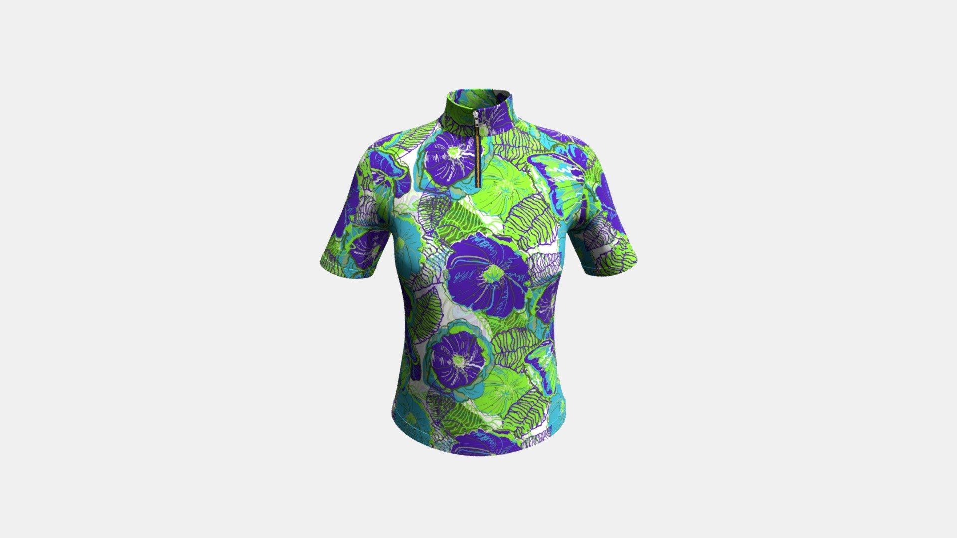 17PT201 GOLF POLO-CAP SLEEVE - 3D model by sinkevichmary [f53c9fe ...