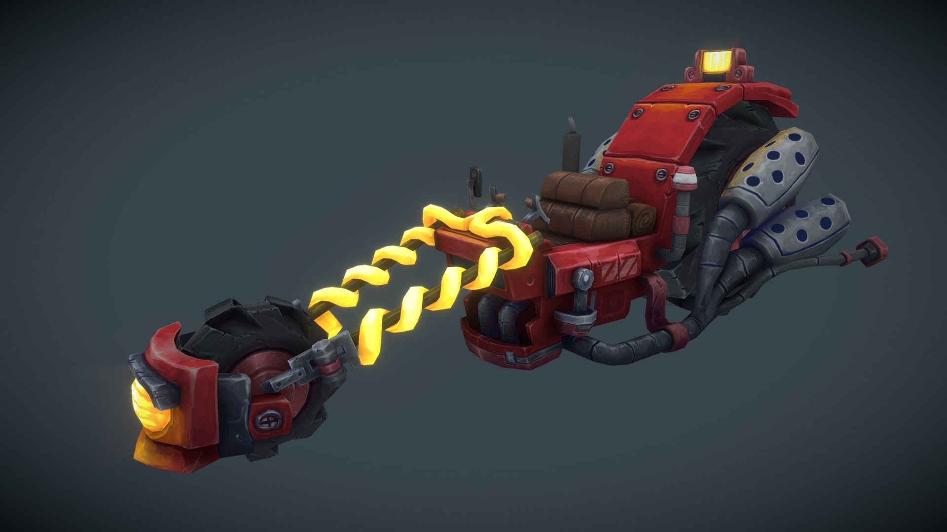Tractor Bike - 3D model by Ingoro [f53cf1e] - Sketchfab