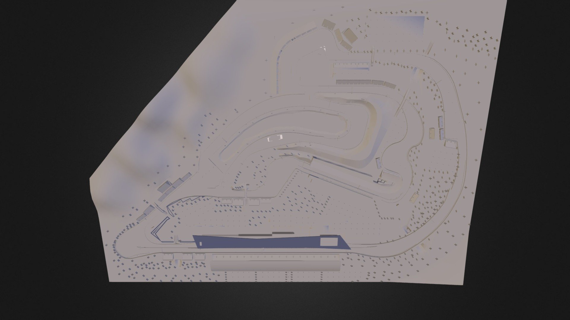 F1-track - 3D model by andrea2660 [f53dc58] - Sketchfab