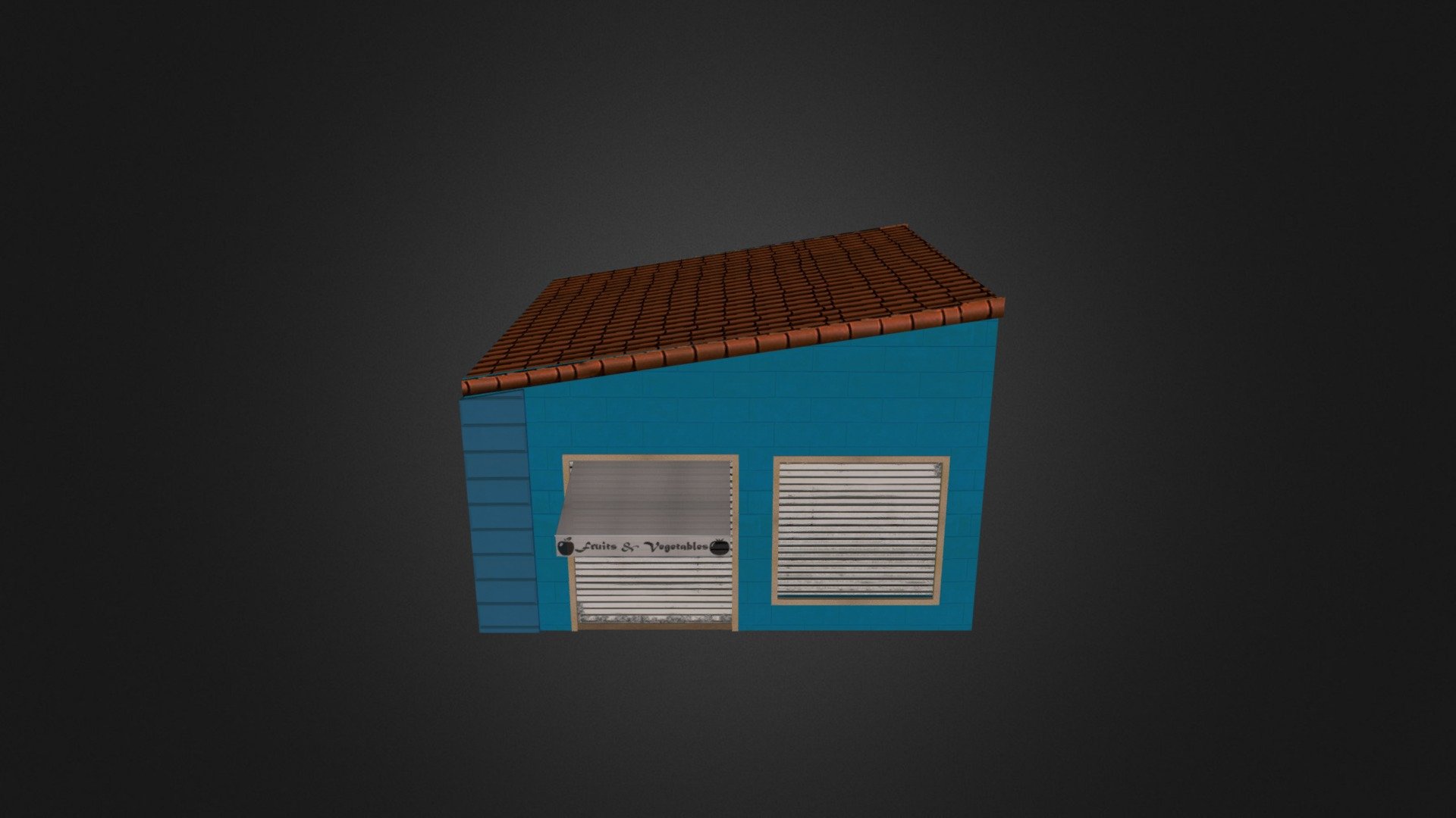 Vegetable_Store - 3D model by arne.de.pontieu [f53e415] - Sketchfab