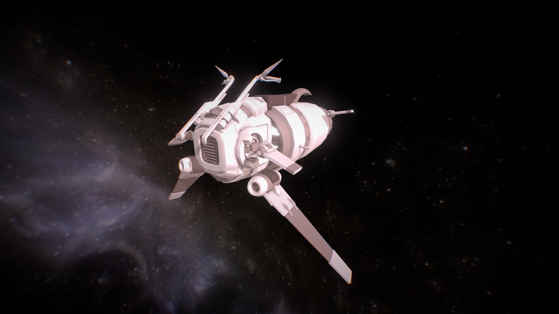Space speeder bike - Download Free 3D model by dante6686 [f53f142] - Sketchfab