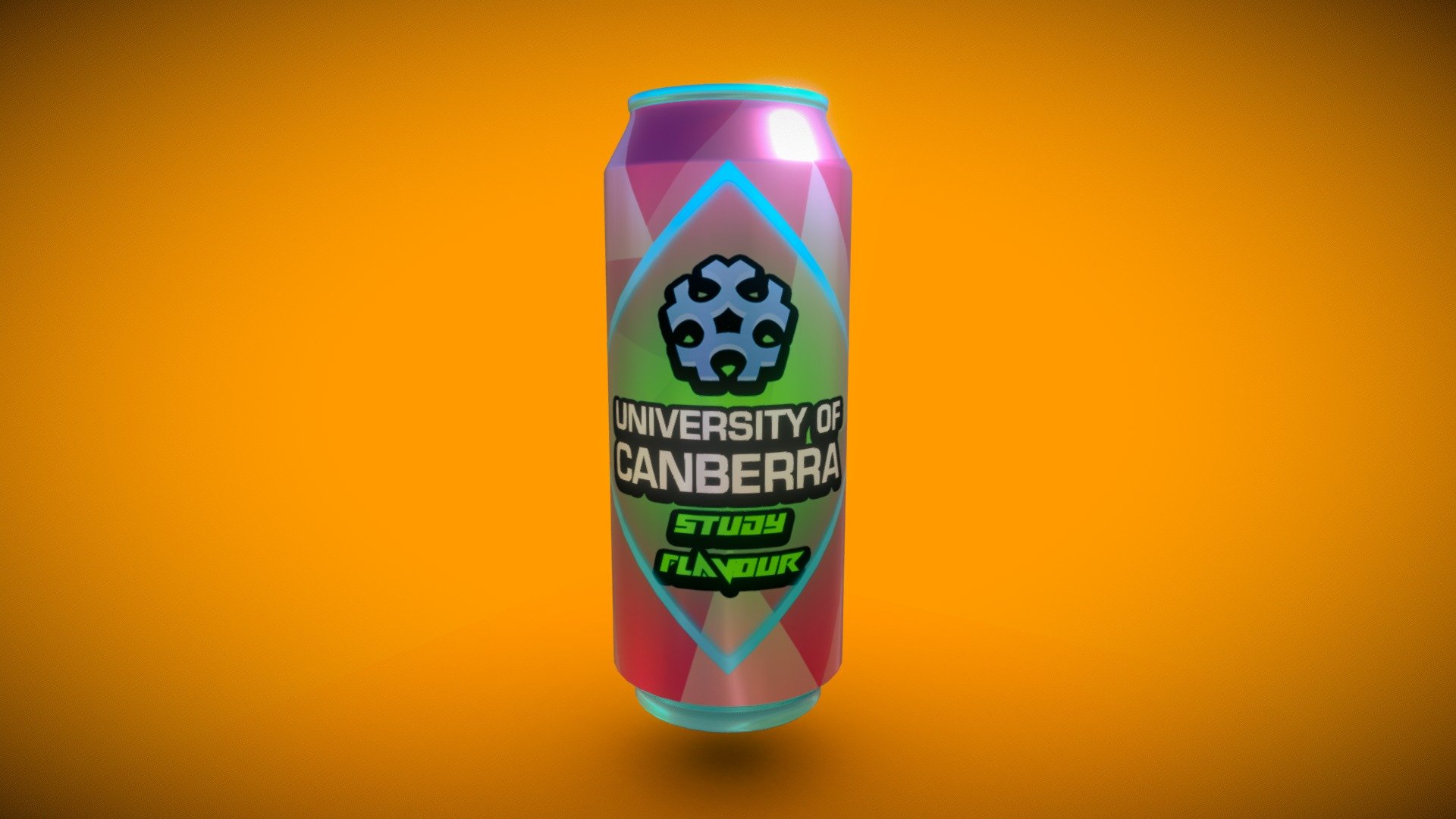 UC Energy Drink Can - 3D model by Glush [f53f1b4] - Sketchfab