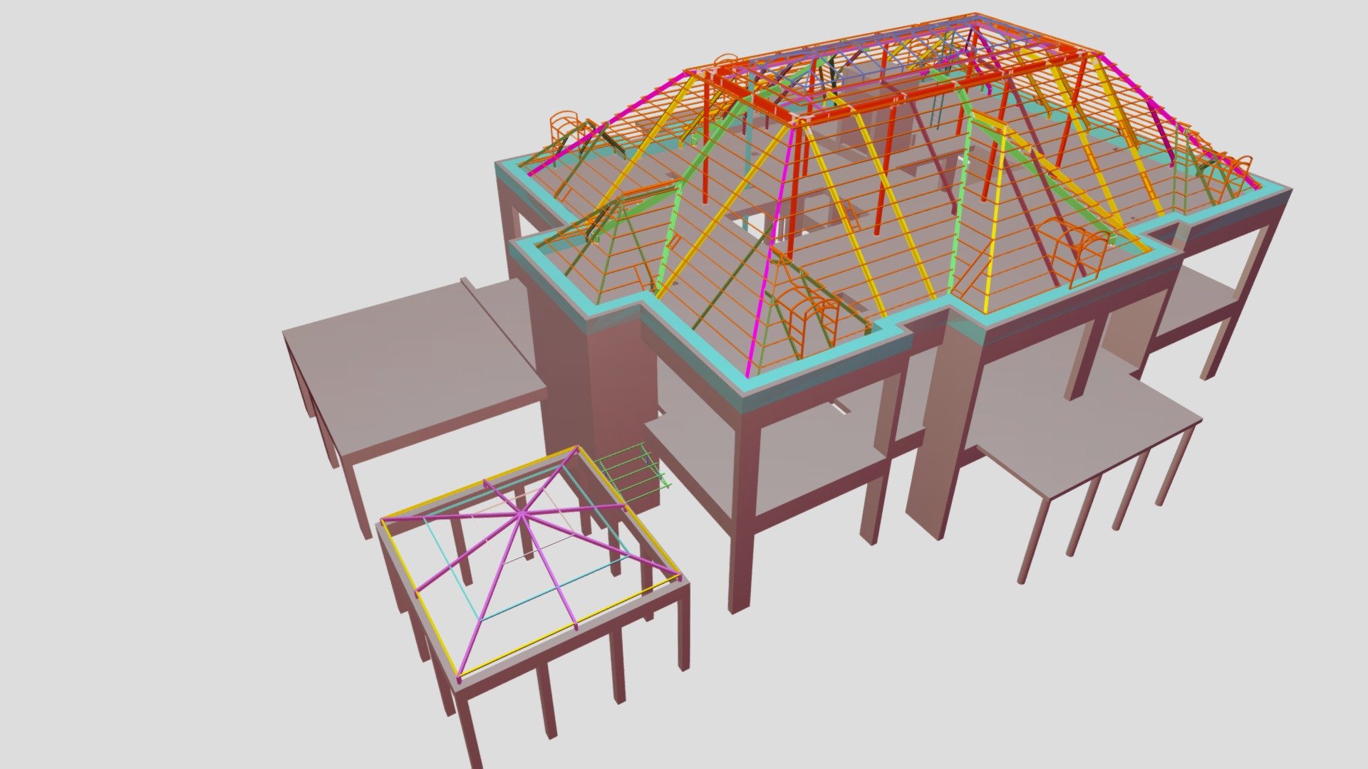 Roof - 3D model by Murat (@ssergiomarquinaa) [f53f8fd] - Sketchfab