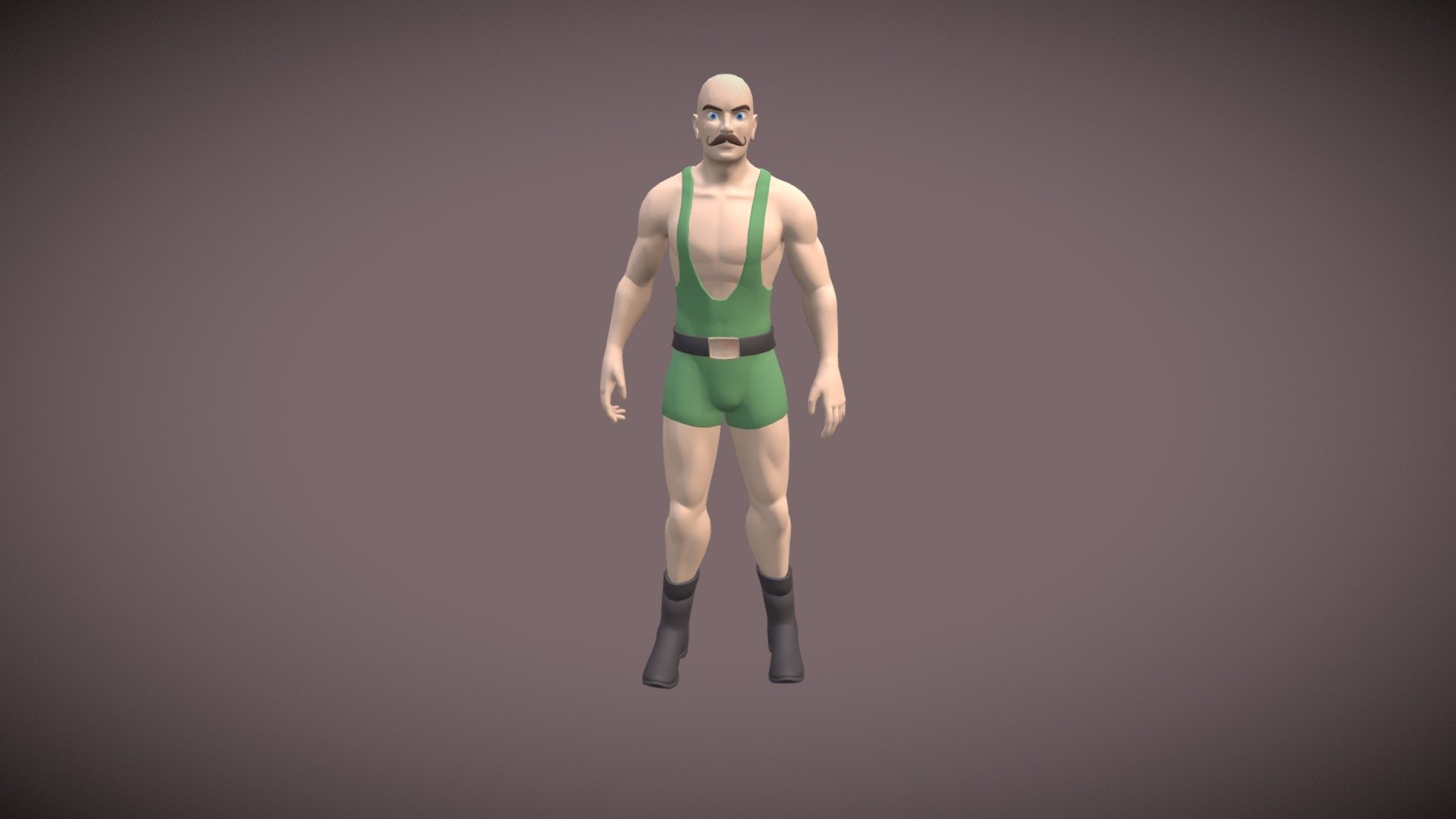 Strongman - 3D model by Polywerk3d [f540933] - Sketchfab