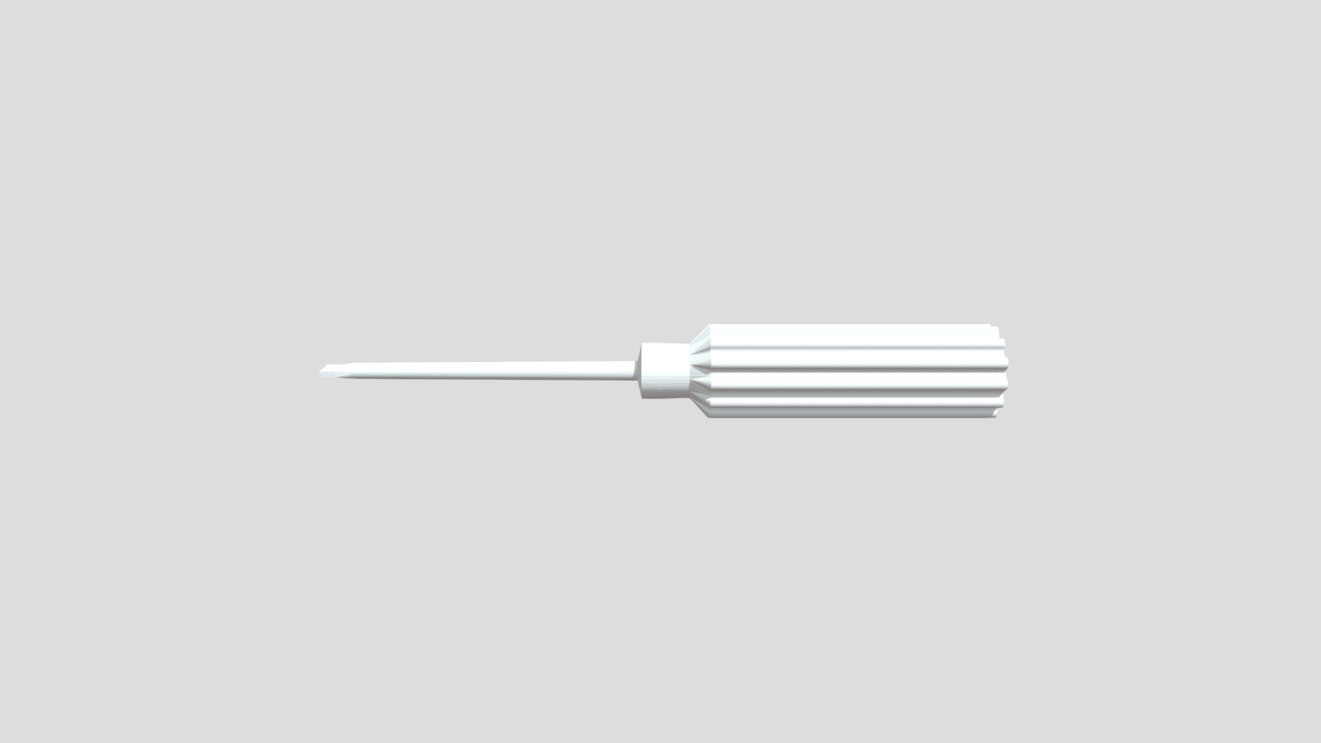 Screwdriver 3D Model - Download Free 3D model by RashadElhelou ...