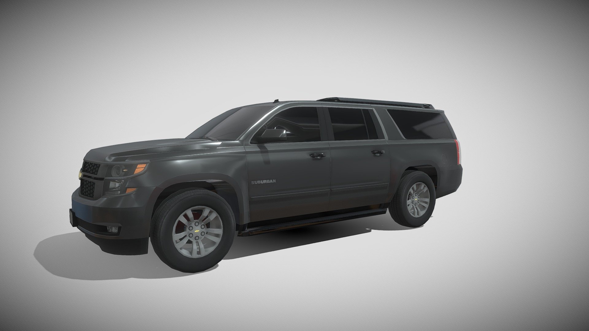 Chevy Suburban 2015(Secret Service) - Download Free 3D model by David ...