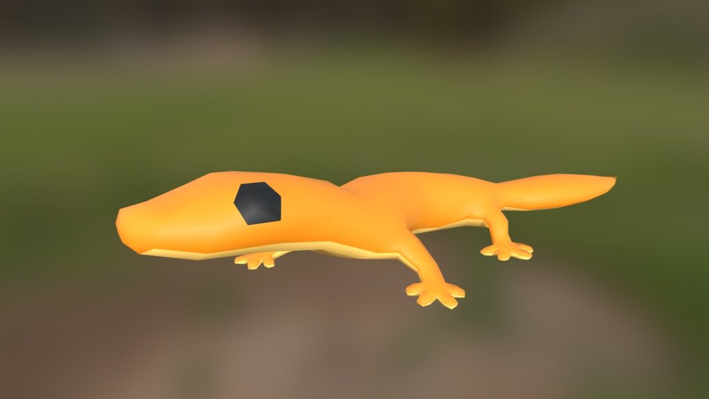Anim Gecko - 3D model by Callen [f541ff9] - Sketchfab