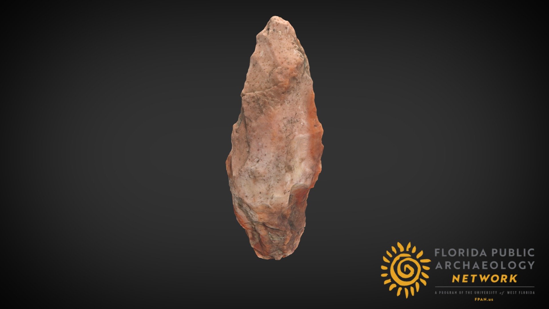 Heat-treated biface - Download Free 3D model by Florida Public ...