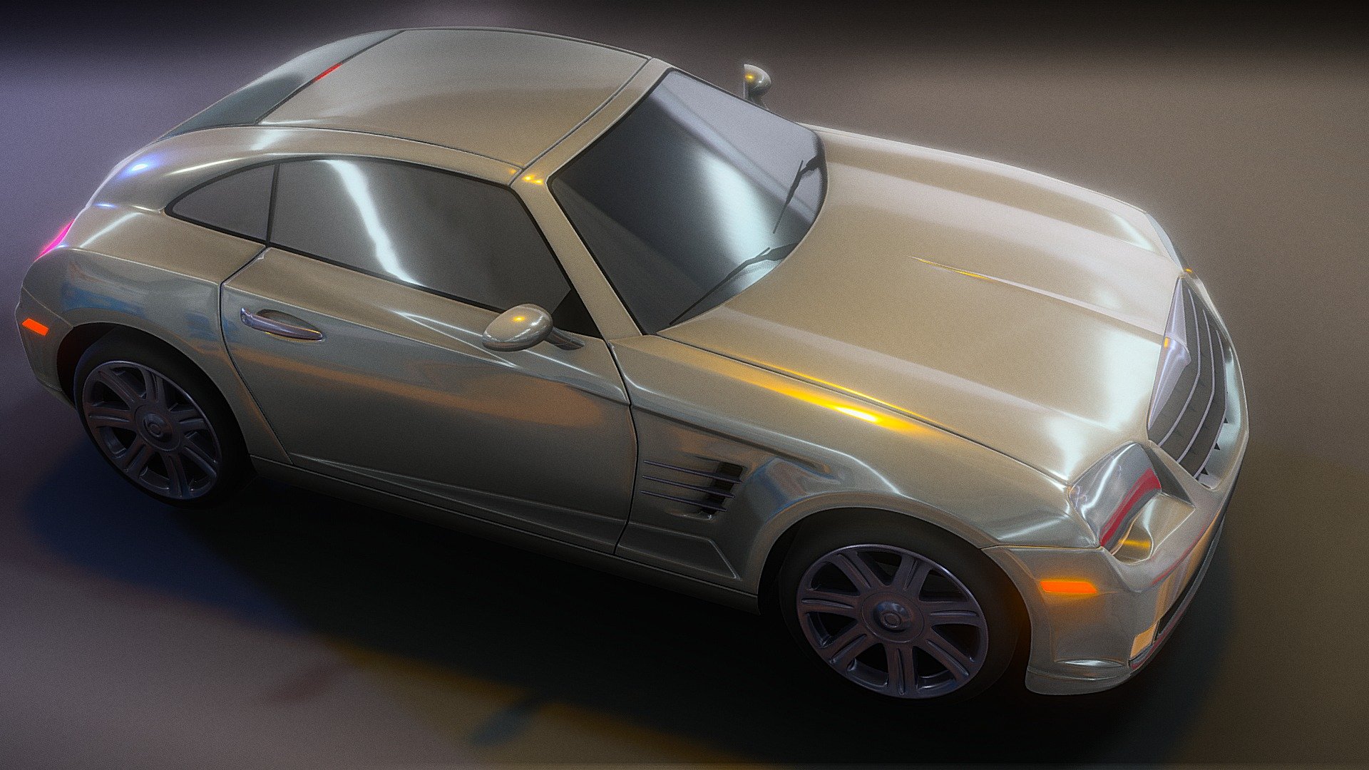 Chrysler Crossfire - 3D model by overevolve [f5421ed] - Sketchfab