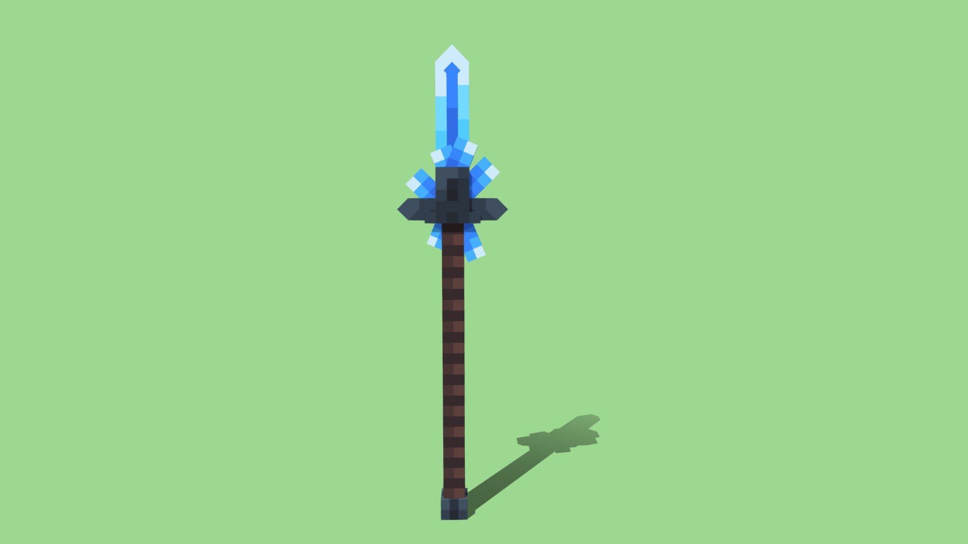Iceborn spear - 3D model by sunfl0w3r (@sunfl0wer) [f54512d] - Sketchfab