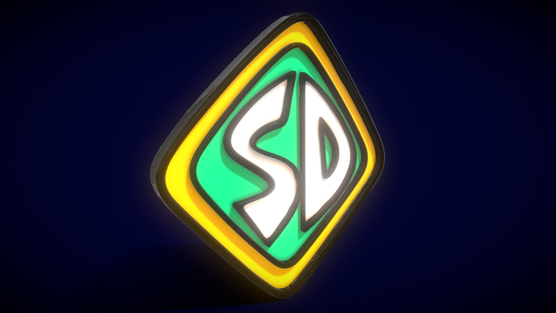 Scooby Doo Necklace Symbol - Buy Royalty Free 3D model by Gabriel Diego ...