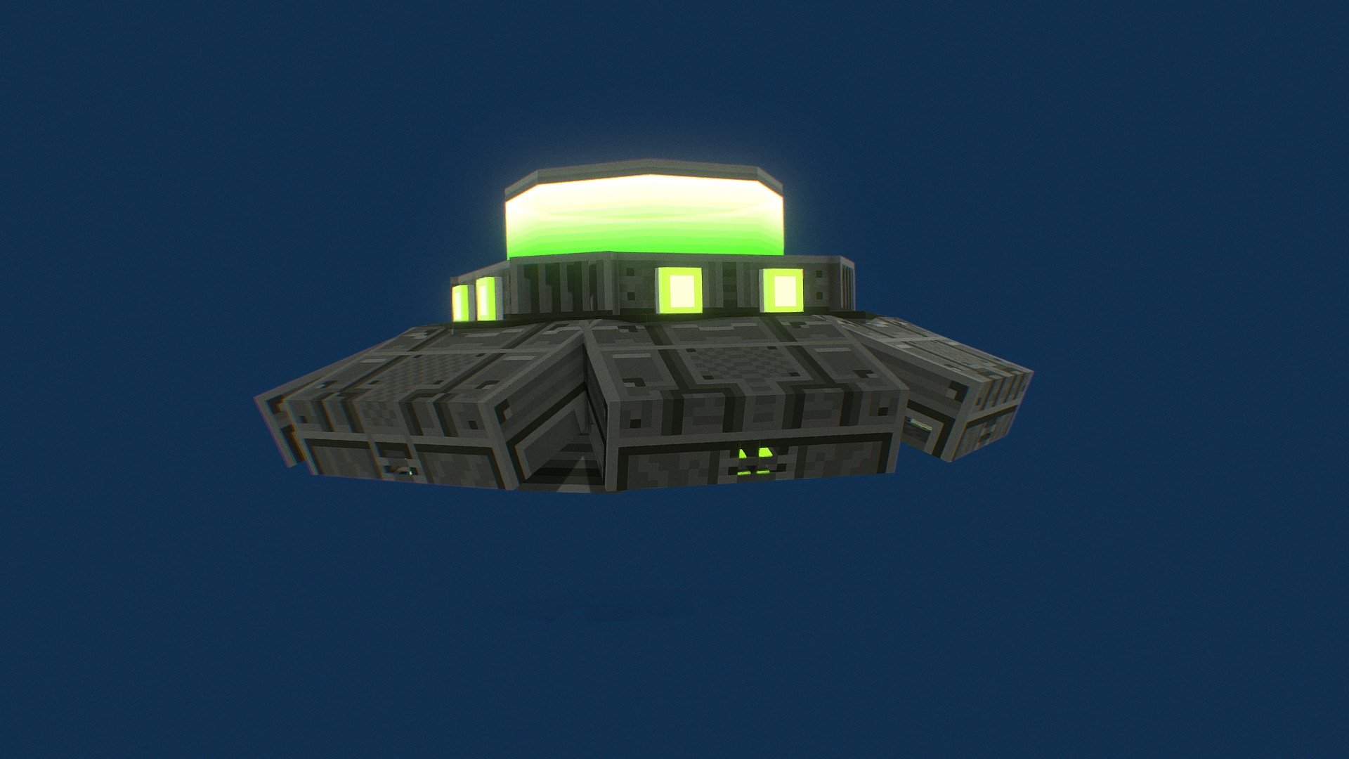 Blockbench - Alien U.F.O - 3D model by MexBot.Arts [f5455de] - Sketchfab