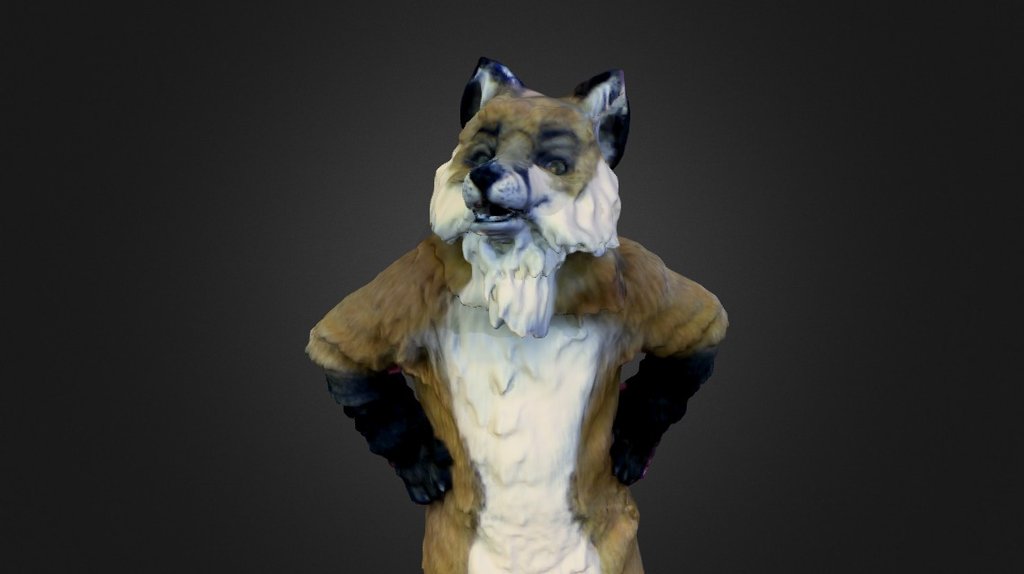 Fox - 3D model by the3dphotobooth [f54777e] - Sketchfab
