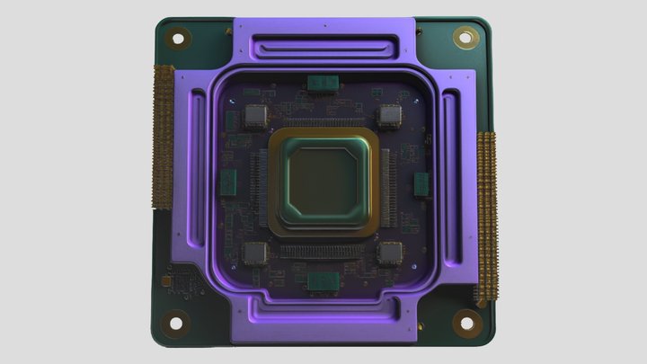 Microprocessors 3D models - Sketchfab