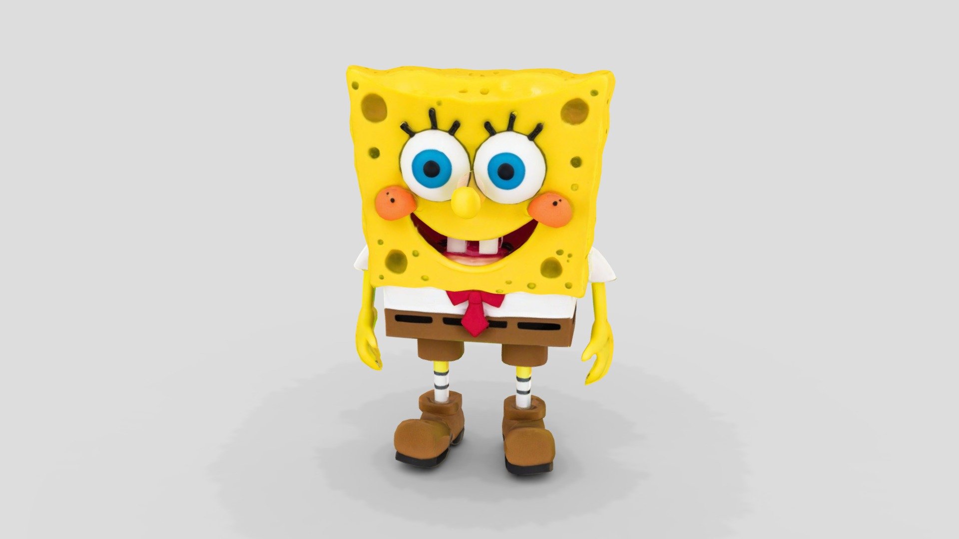 make spongebob - 3D model by cvprinze [f548cb8] - Sketchfab