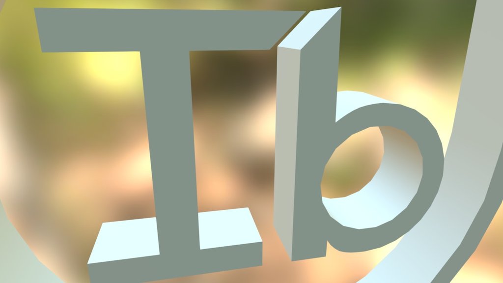 IB Design 3D Logo on 3Ds Max - 3D model by ilanbrunfman [f548d0c ...