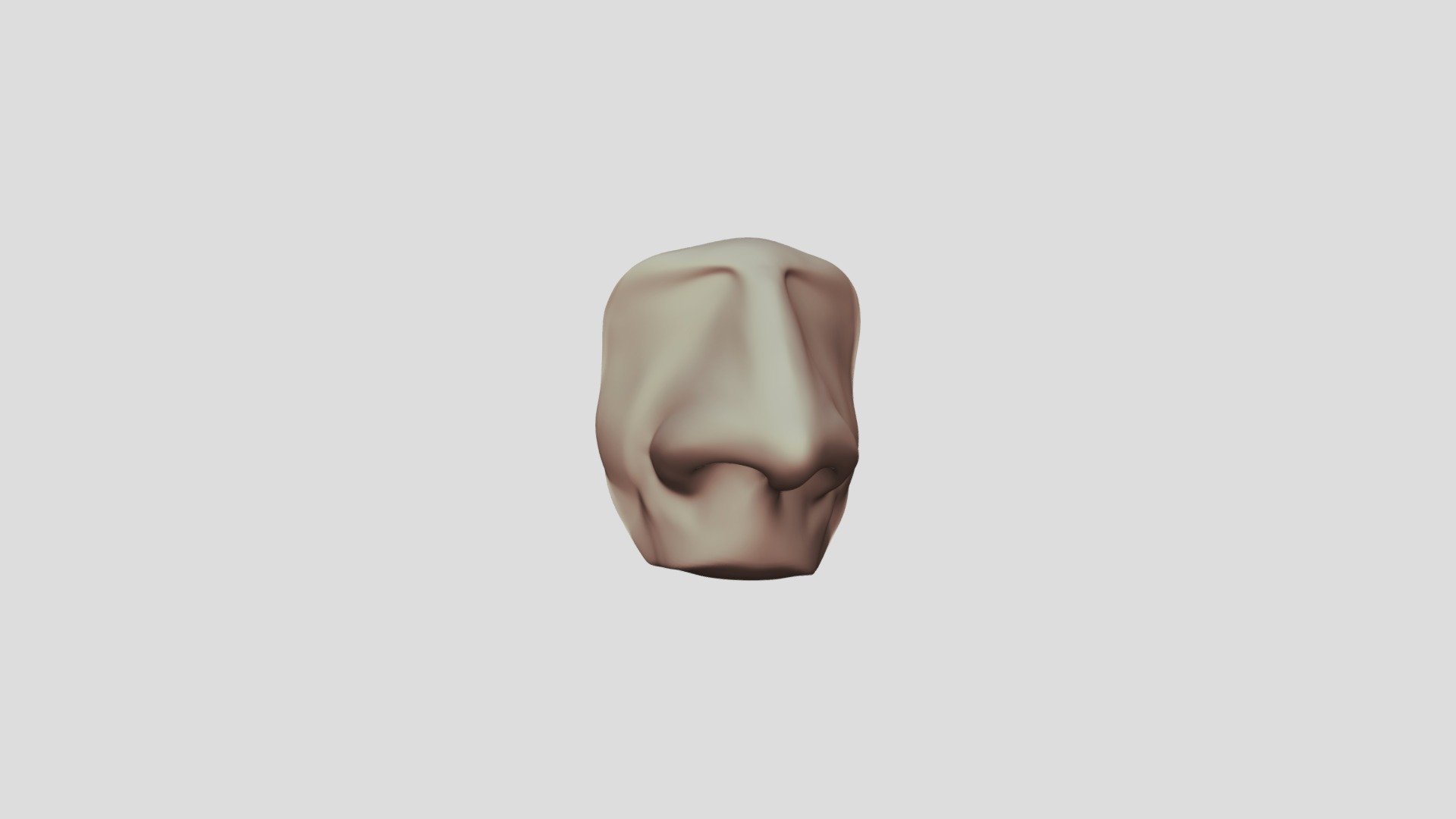 Nariz 3D - 3D model by Ana Sousa Santos (@anasousasantos.art) [f549ef3 ...