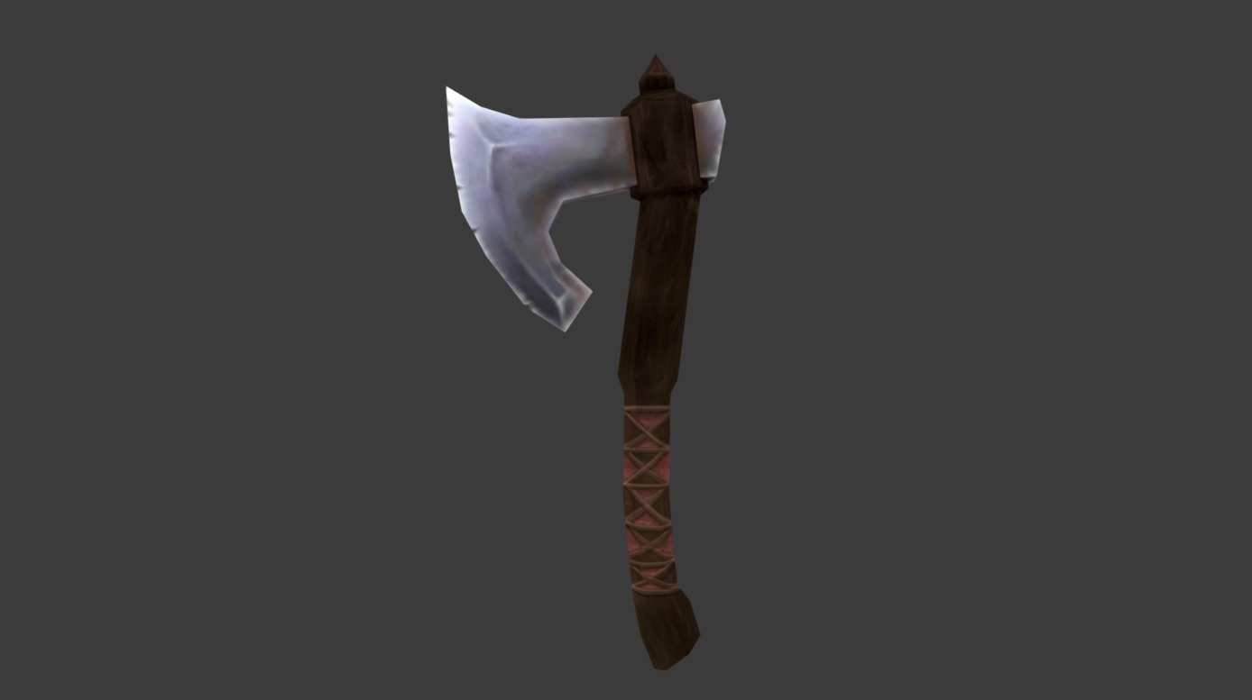 Axe Texture Exercise - 3D model by Kaathe [f54a3ae] - Sketchfab