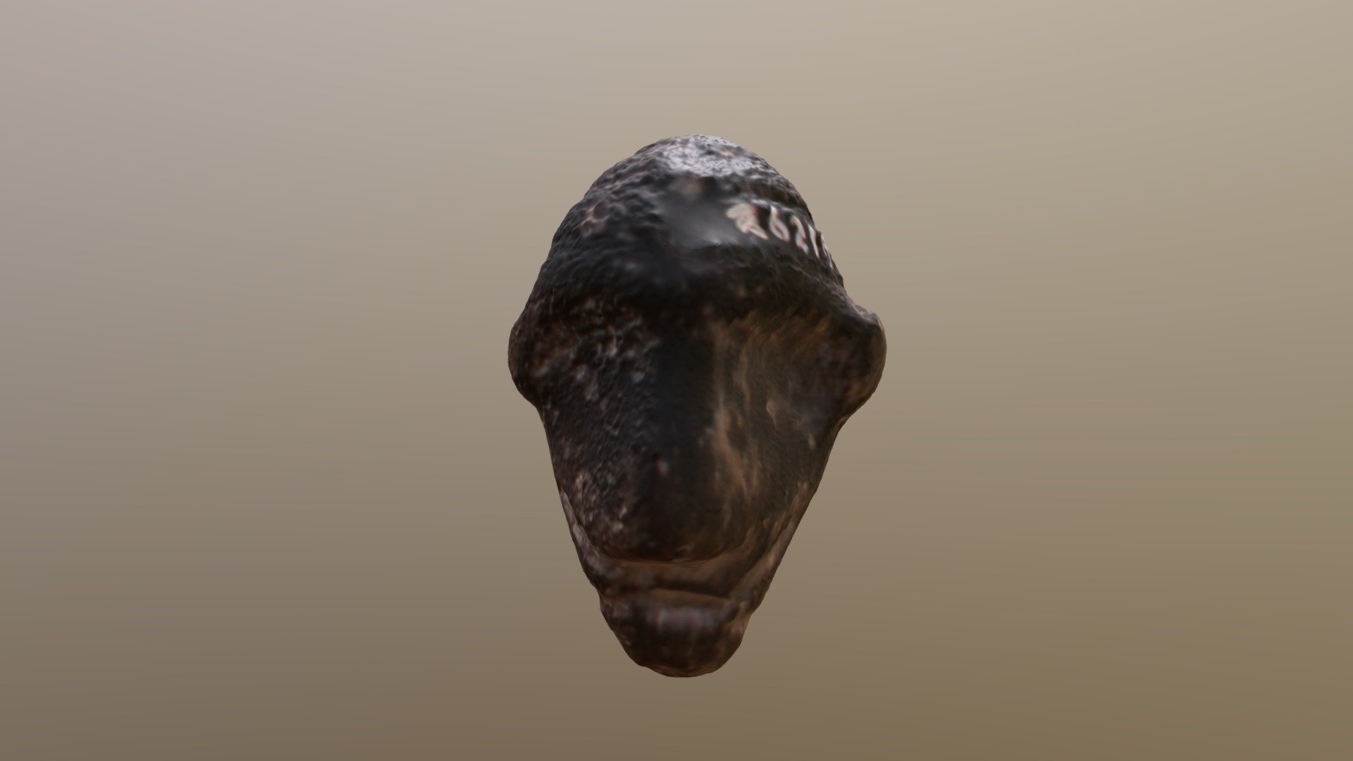 pinch-face smoking pipe (NS 26219) - 3D model by Royal Ontario Museum ...