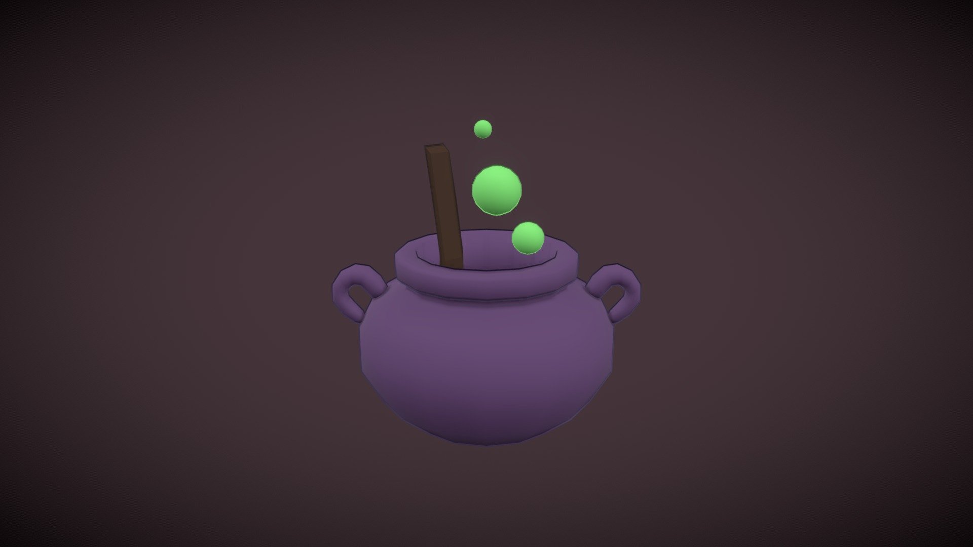 Cartoon Cauldron - 3D model by Fragalax [f54ad35] - Sketchfab